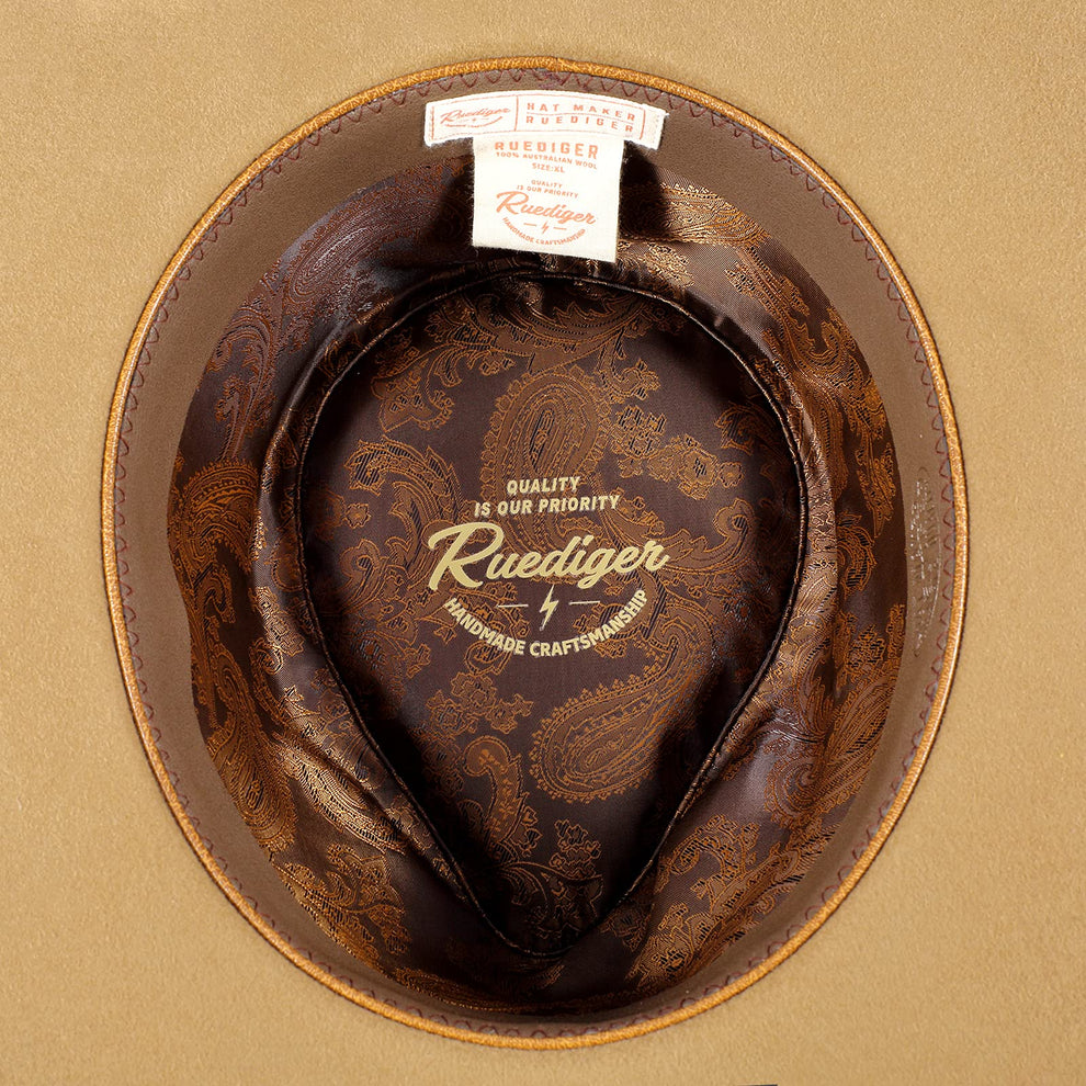 Pioneer - Chic Fashionable ThunderBolt Sign Fedora Hat – Ruediger Hats