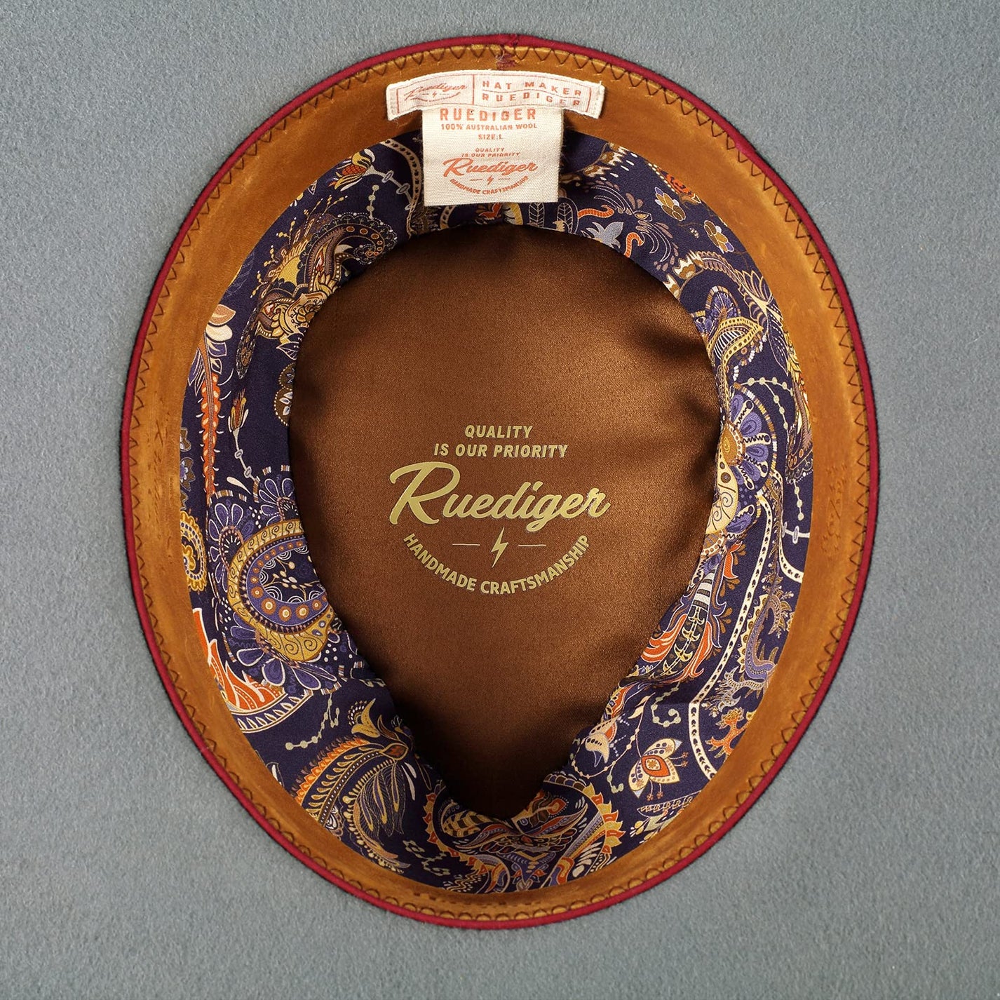 Versatile Fashion Sample Design Wool Fedora Hat – Ruediger Hats